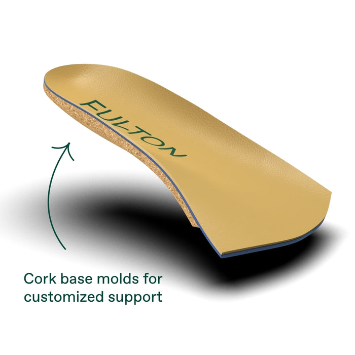 Fulton - The Universal Insole | Best Cork Shoe Insoles | Foot, Knee ...