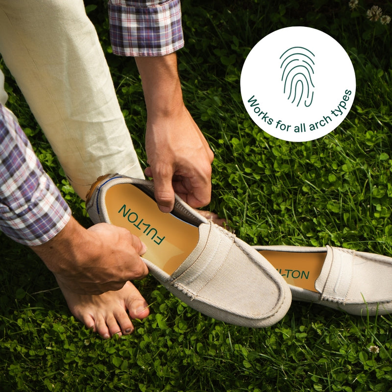 Fulton - The Universal Insole | Best Cork Shoe Insoles | Foot, Knee ...