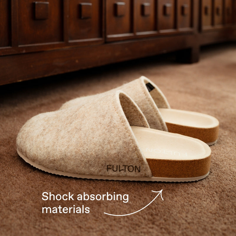 The House Shoe - Supportive Cork House Shoes for Arch Support | Fulton